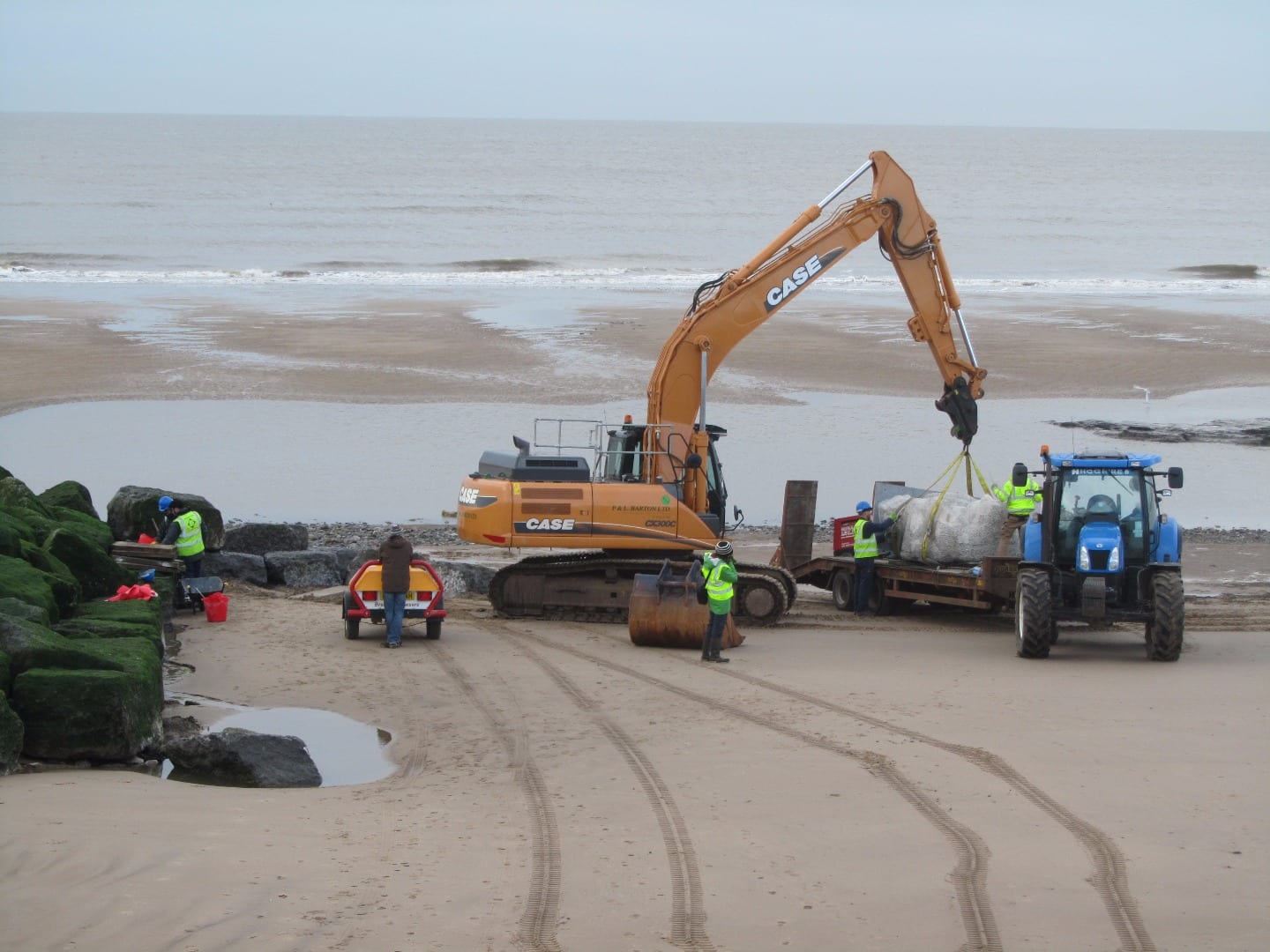 The Stone Ogre on Cleveleys beach - Visit Cleveleys