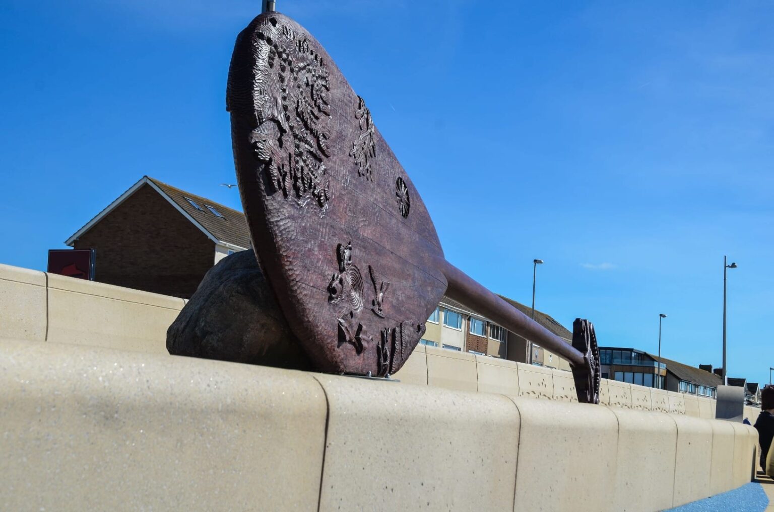 Public Art: Giant Ogres Paddle • take a look with Visit Cleveleys