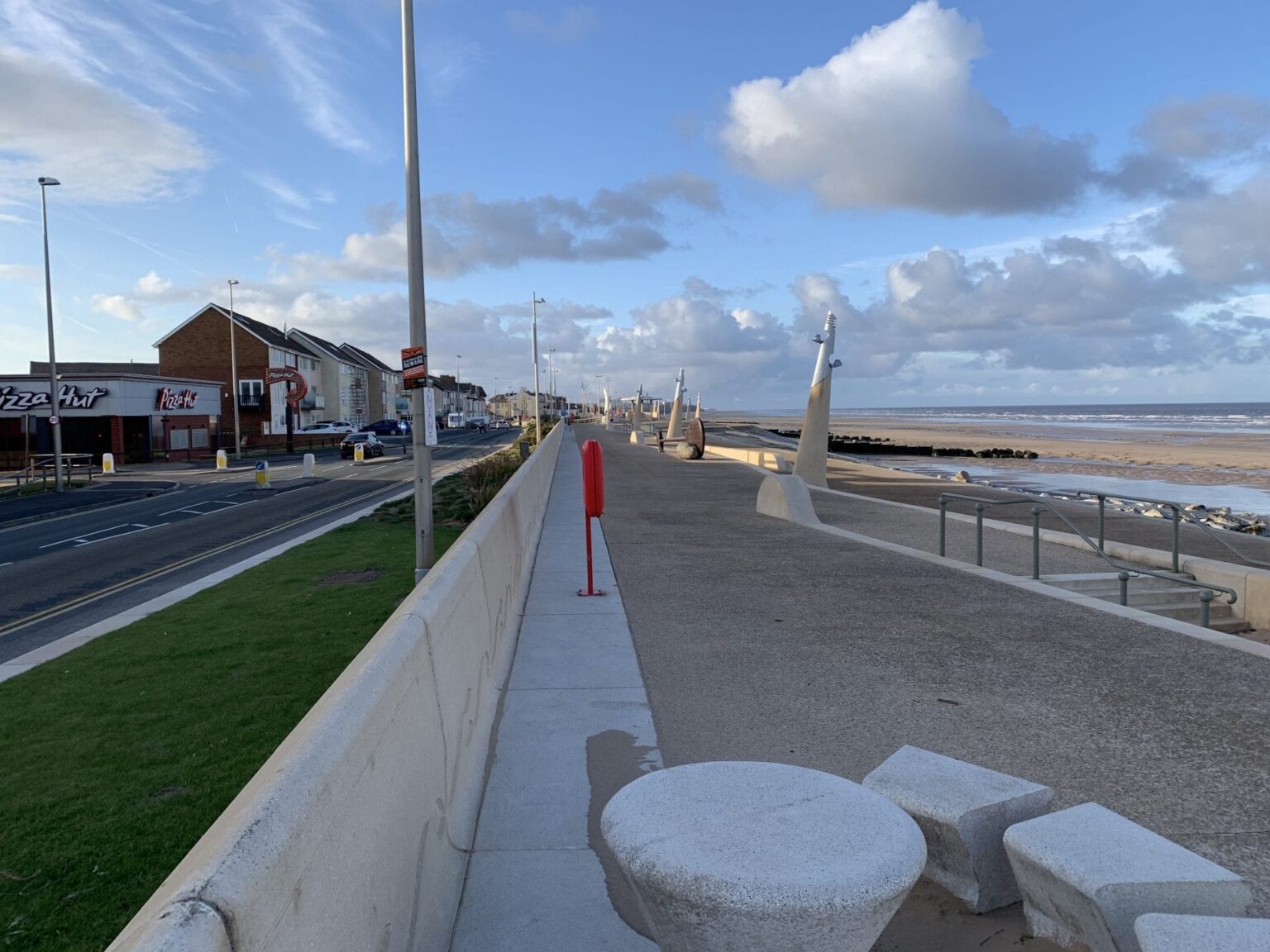 Public Art: Giant Ogres Paddle • take a look with Visit Cleveleys
