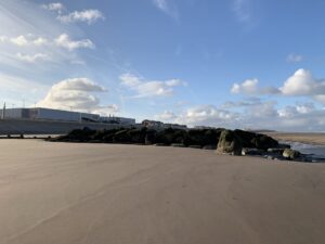 The Stone Ogre on Cleveleys beach - Visit Cleveleys