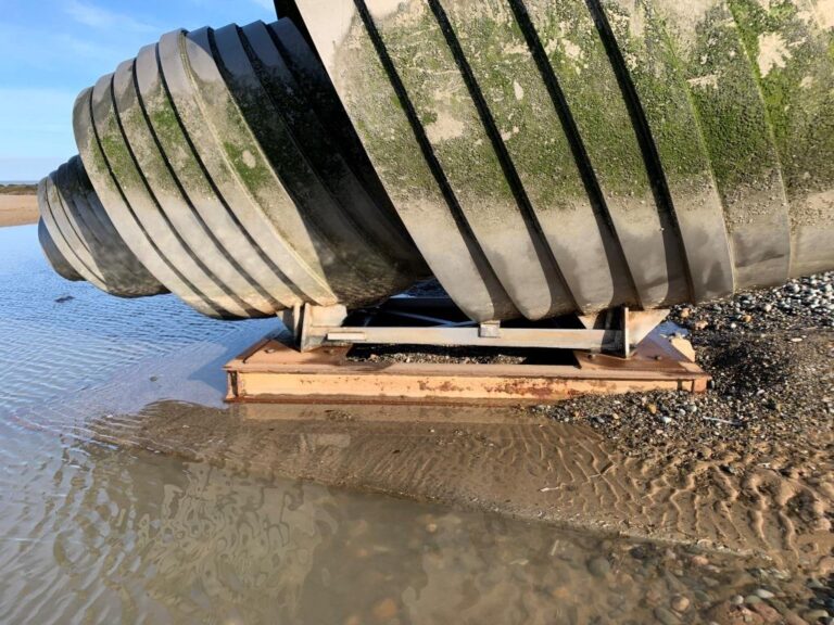 Public Art: Mary's Shell on Cleveleys Beach • Visit Cleveleys
