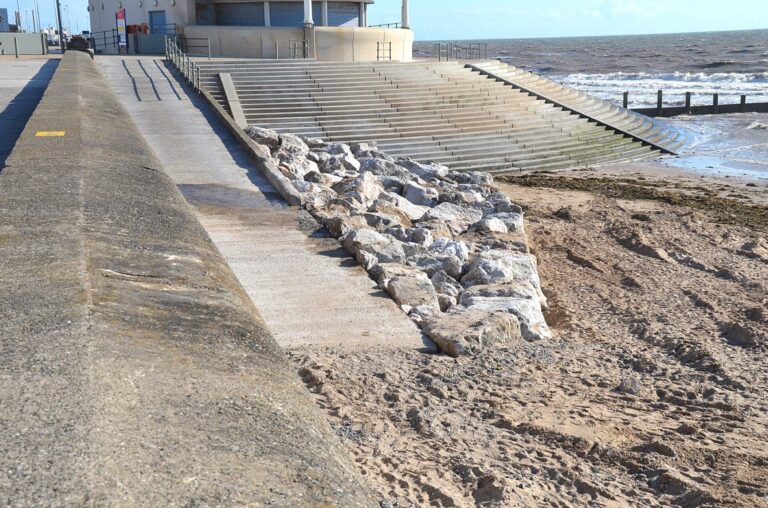 Beach Nourishment Works, raising beach levels • Visit Cleveleys