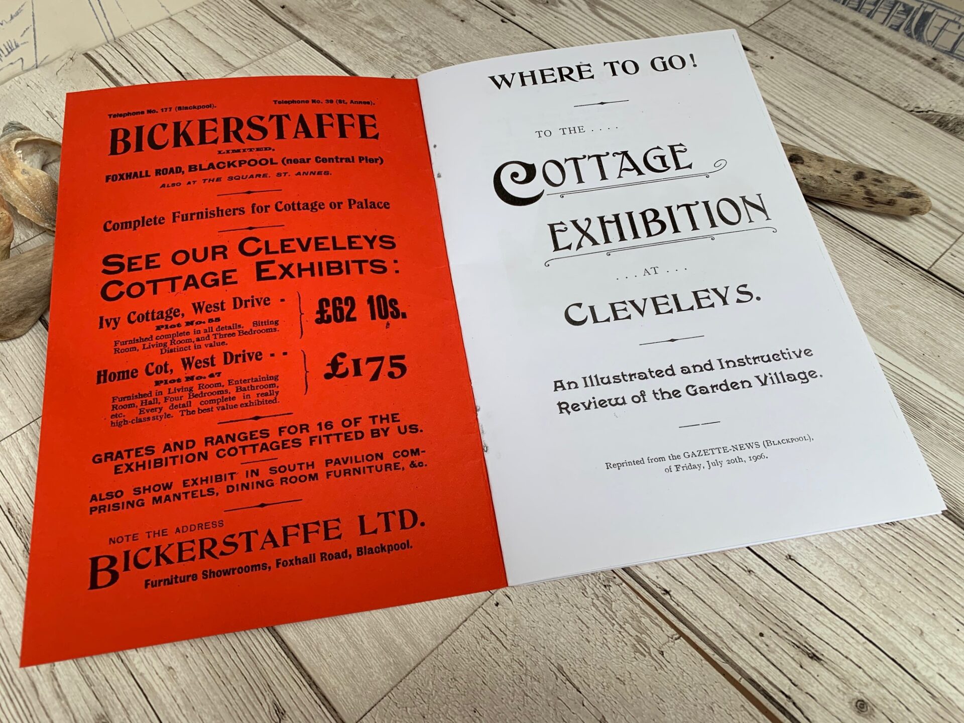 Cleveleys Cottage Exhibition of 1906 • Visit Cleveleys