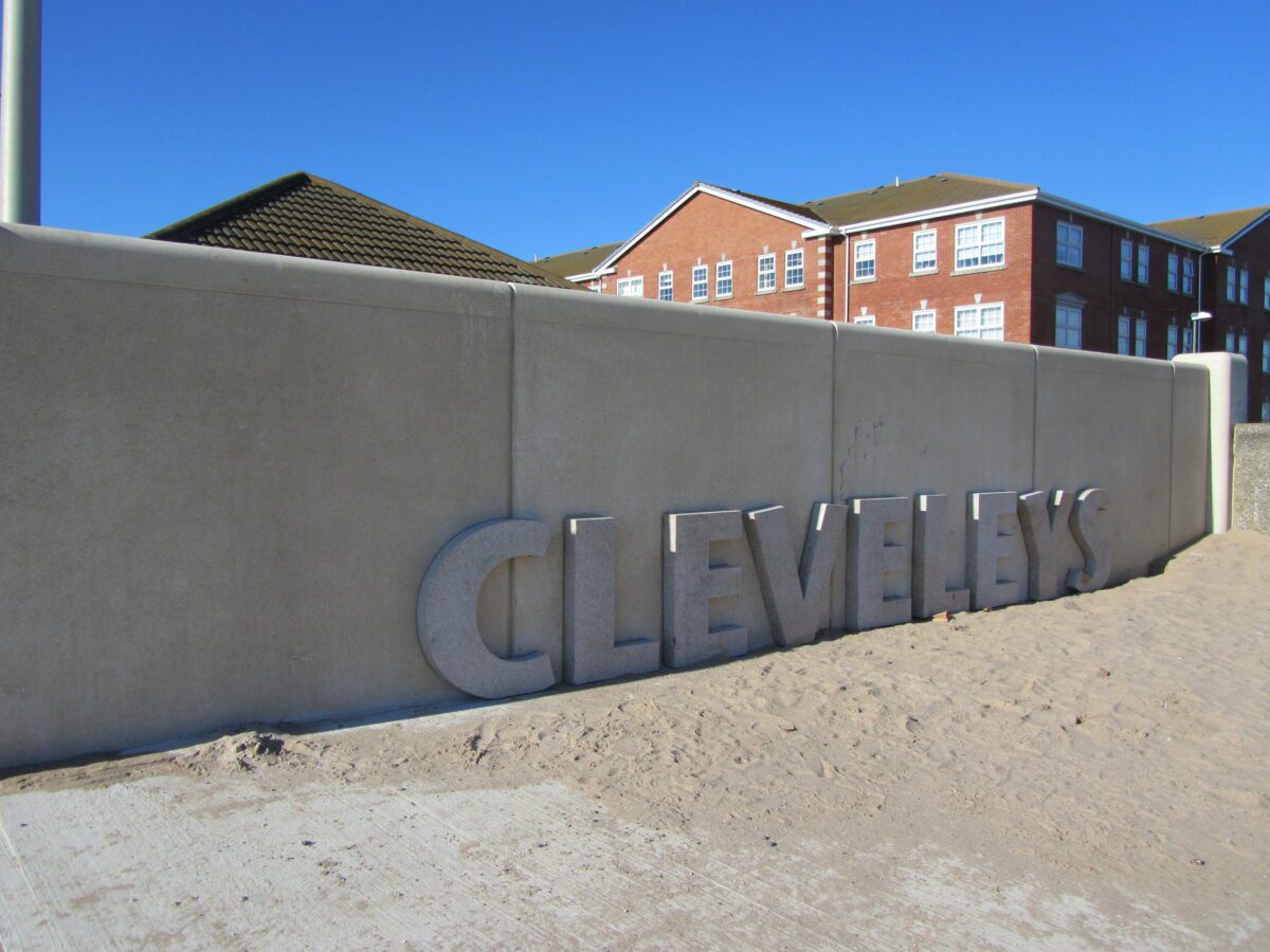 Public Art: Cleveleys Sign • Visit Cleveleys